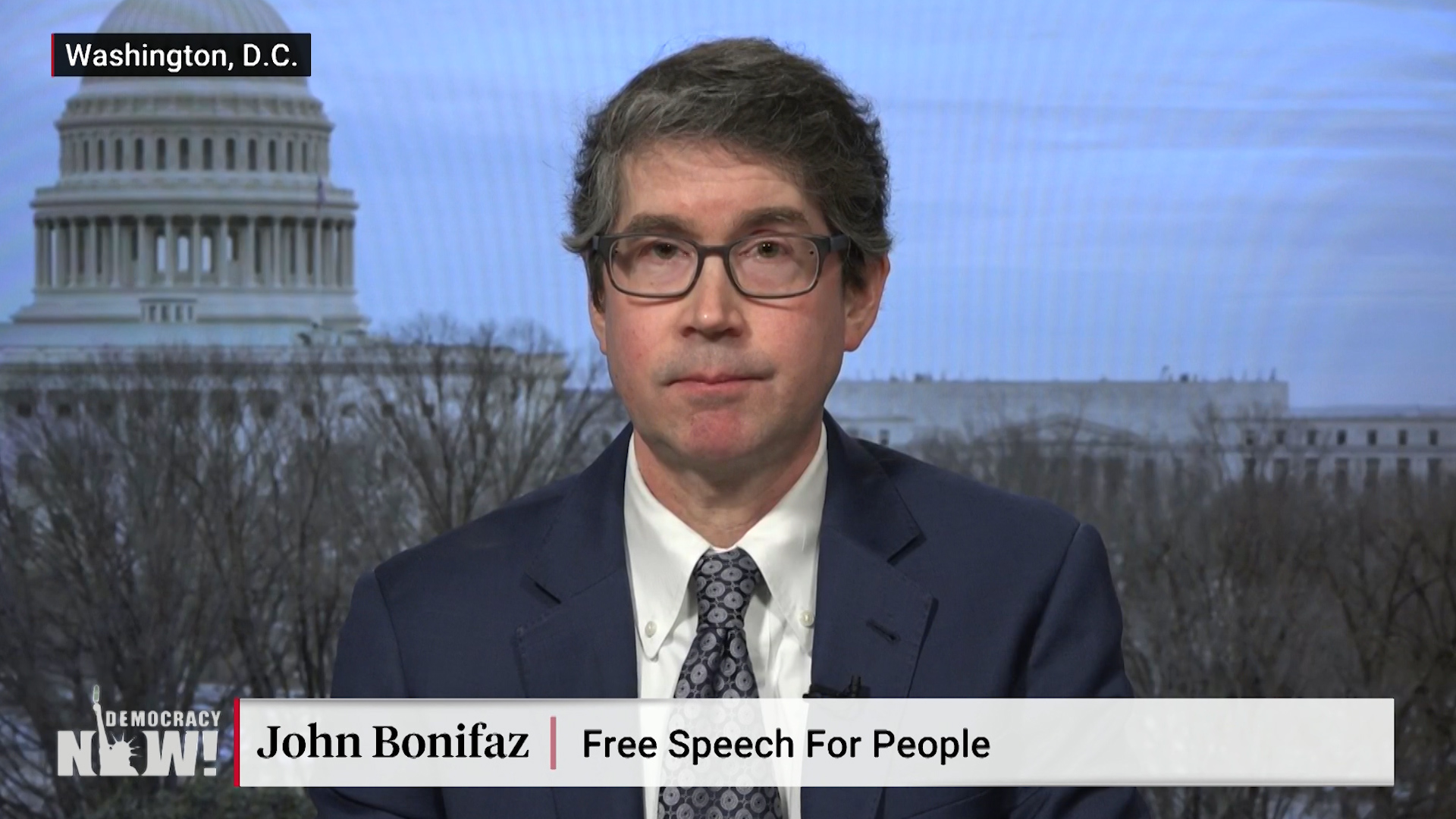 Watch Now: John Bonifaz on Democracy Now! - Impeach Donald Trump Now